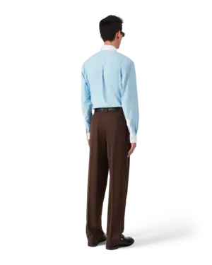 Casablanca Wool Five-pleat Trousers