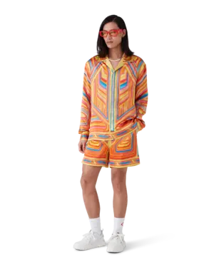 Casablanca Low Rider Silk Shorts