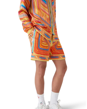 Casablanca Low Rider Silk Shorts