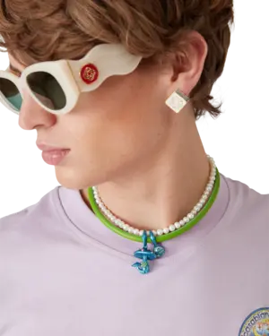 Casablanca Mini Mushroom Necklace