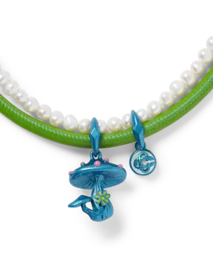 Casablanca Mini Mushroom Necklace