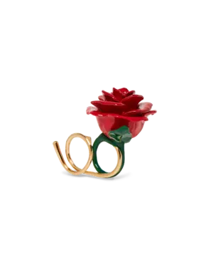 Casablanca Rose Double Ring