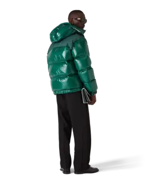 Casablanca Nylon Puffer Down Jacket - Multicolor