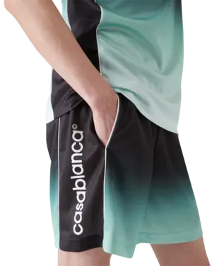 Casablanca Gradient Monogram Jacquard Football Shorts