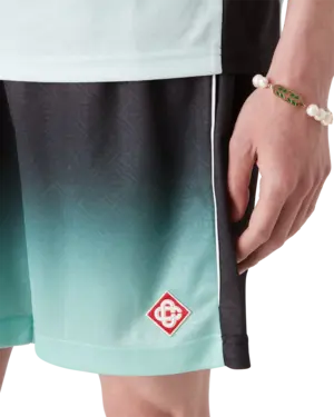 Casablanca Gradient Monogram Jacquard Football Shorts