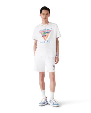 Casablanca Tennis Club Icon Short Sleeve T-shirt - Multicolor