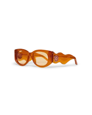 Casablanca The Memphis Rectangle Sunglasses - Multicolor