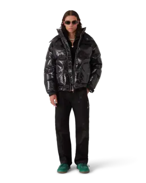 Casablanca Nylon Puffer Down Jacket - Multicolor