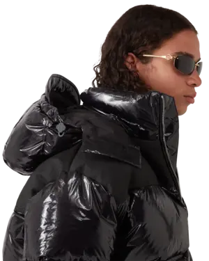 Casablanca Nylon Puffer Down Jacket - Multicolor