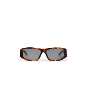Casablanca Tortoiseshell Rectangular Sunglasses - Multicolor