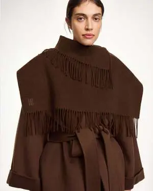 BY MALENE BIRGER Turtla Scarf - Brown