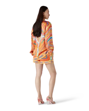 Casablanca Low Rider Silk Shorts - Multicolor
