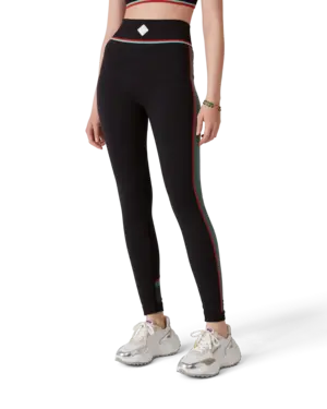 Casablanca Seamless Sports Leggings - Multicolor