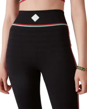 Casablanca Seamless Sports Leggings - Multicolor