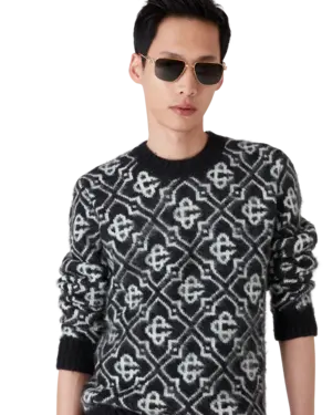 Casablanca Monogram Mohair Jumper