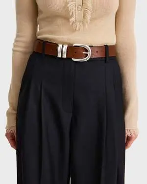 BY MALENE BIRGER Zoira Leather Belt
