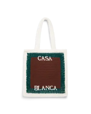 Casablanca Stripe Crochet Bag - Multicolor