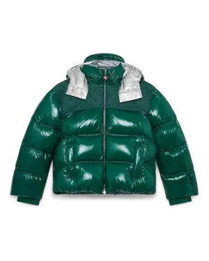 Casablanca Nylon Puffer Down Jacket - Multicolor
