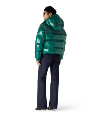 Casablanca Nylon Puffer Down Jacket - Multicolor