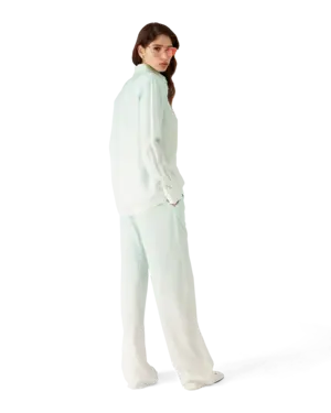 Casablanca Gradient Monogram Jacquard Wide Leg Trousers