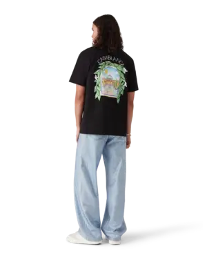 Casablanca L'arche De Tennis Short Sleeve T-shirt