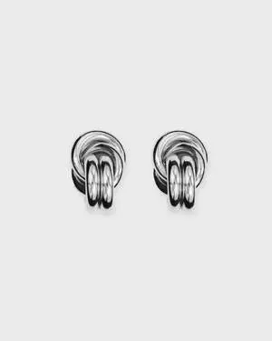 Lié Studio Vera Knot Earrings - Silver