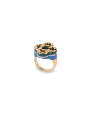 Casablanca Hiking Stacked Ring - Multicolor