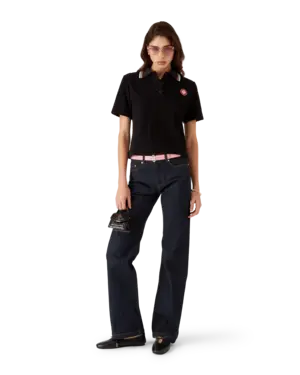 Casablanca Monogram Jacquard Towelling Polo Shirt - Multicolor
