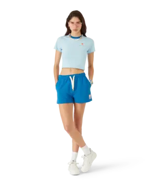 Casablanca Montagne Cropped Short Sleeve T-shirt