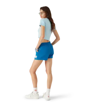 Casablanca Montagne Cropped Short Sleeve T-shirt