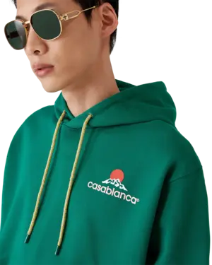 Casablanca Montagne Hooded Sweatshirt