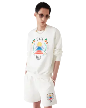 Casablanca Casa Way Mountain Hooded Sweatshirt