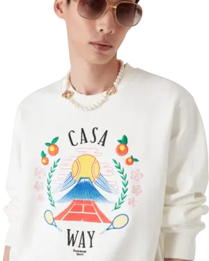 Casablanca Casa Way Mountain Hooded Sweatshirt
