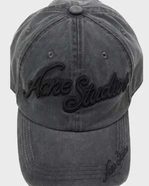 Acne Studios Cap With 3d Logo