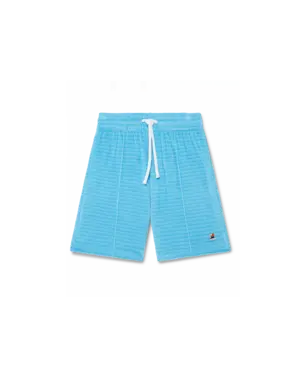 Casablanca Velour Stripe Shorts - Multicolor