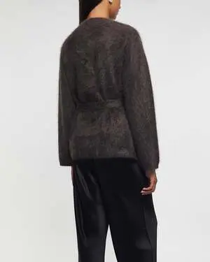 ALMADA Aria Brushed Cashmere Cardigan