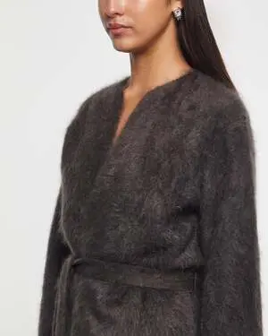 ALMADA Aria Brushed Cashmere Cardigan