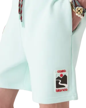 Casablanca Sunset Valley Relaxed Fit Sweatshorts - Multicolor