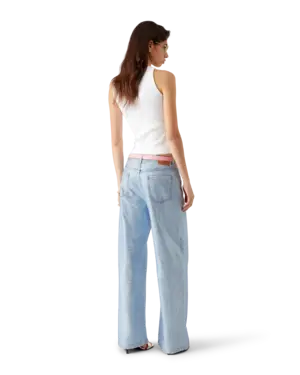 Casablanca Ribbed Jersey Tank Top