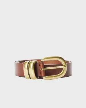 BY MALENE BIRGER Zoira Belt - Dark Brown