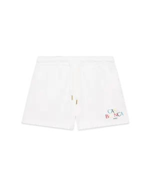 Casablanca Stacked Logo Sweatshorts - Multicolor