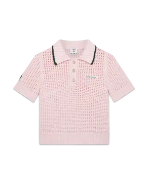 Casablanca Cotton Mouliné Polo Shirt