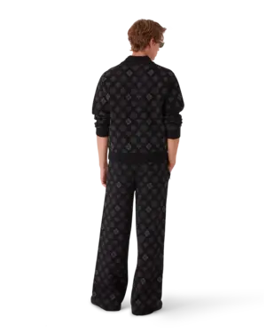 Casablanca Monogram Jacquard Bomber Jacket - Multicolor