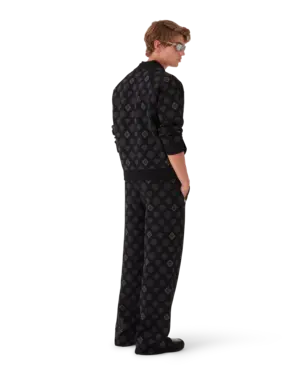 Casablanca Monogram Jacquard Trousers - Multicolor