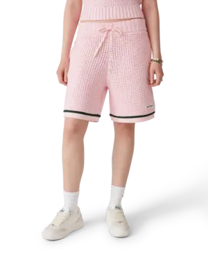 Casablanca Cotton Mouliné Shorts - Multicolor