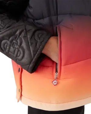 Casablanca Gradient Nylon Down Puffer Gilet - Multicolor