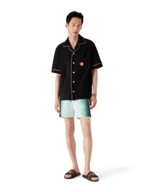 Casablanca Gradient Monogram Jacquard Swim Shorts - Multicolor