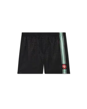 Casablanca Monogram Jacquard Stripe Swim Shorts - Multicolor