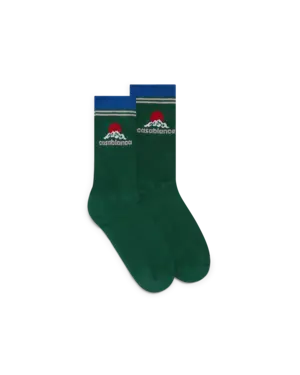 Casablanca Montagne Socks - Green