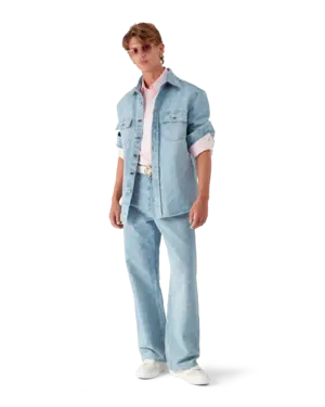 Casablanca Denim Monogram Shirt